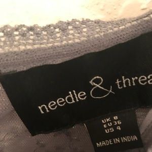 Needle & Thread | Tops | Nwt Needle Thread Blue Embellished Top | Poshmark